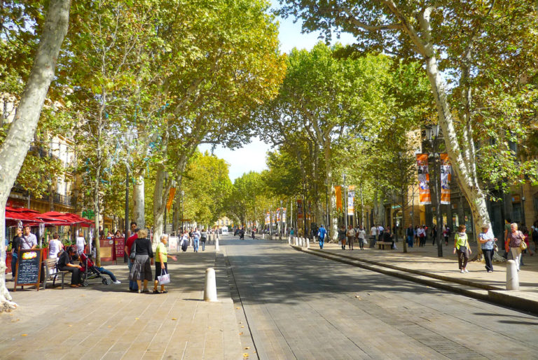 Cours Mirabeau, Aix-en-Provence - French Moments