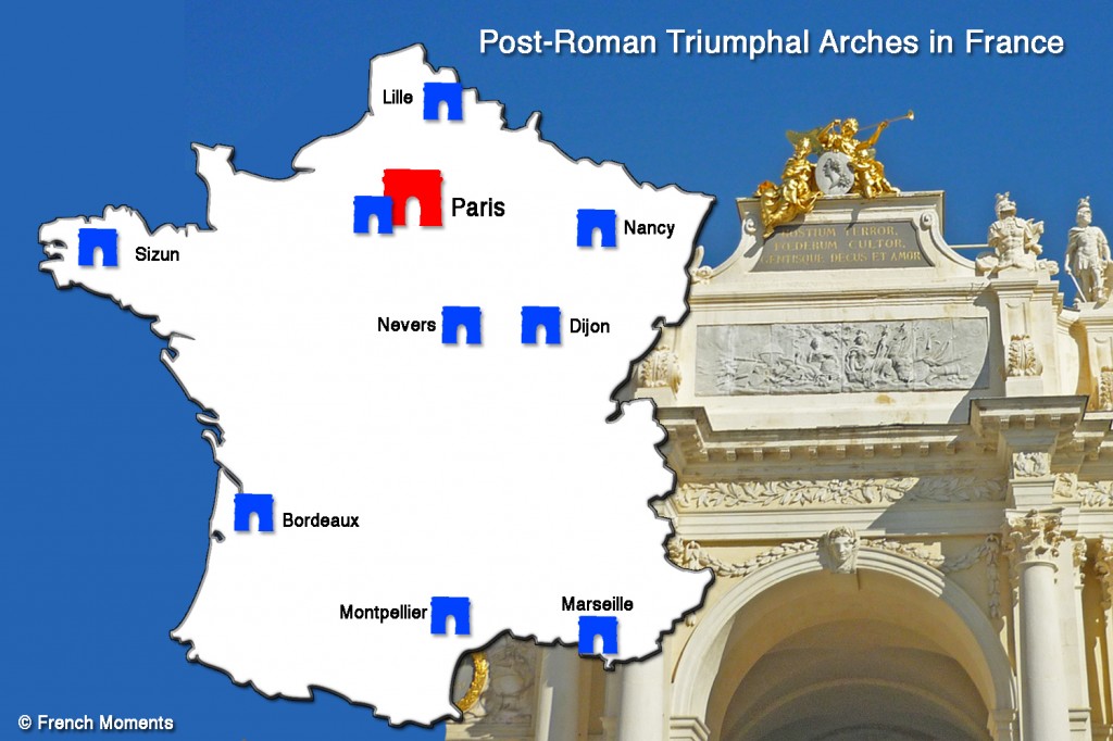 Top 10 Post-Roman triumphal arches in France - French Moments