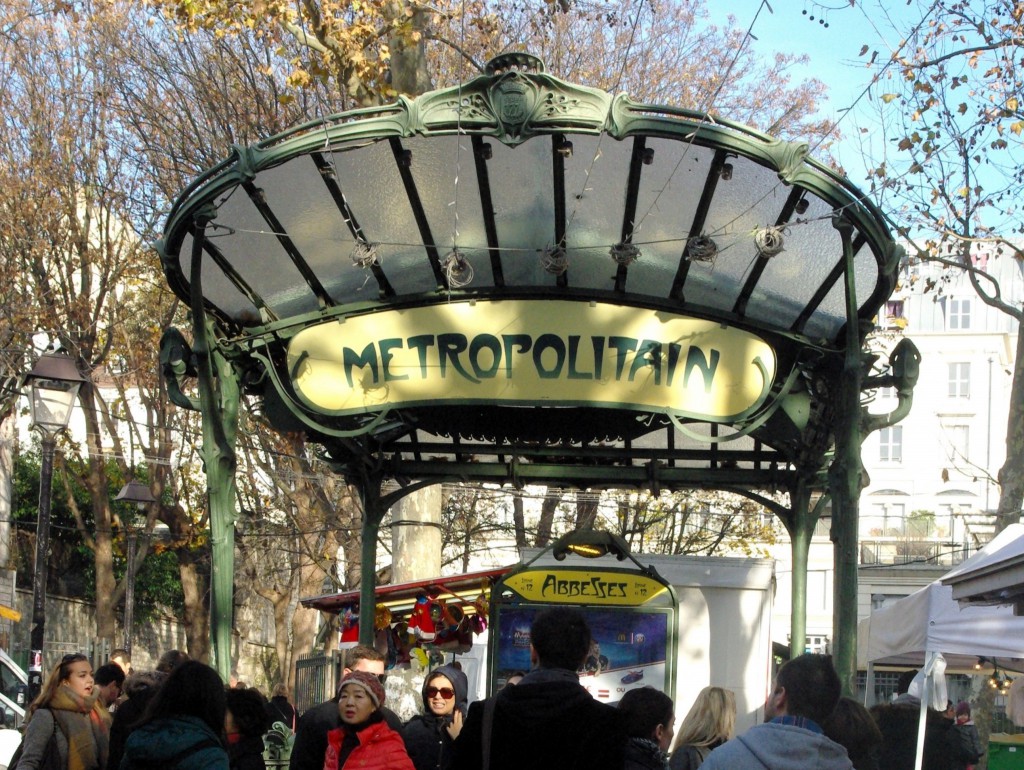 The Abbesses métro station in Montmartre - French Moments