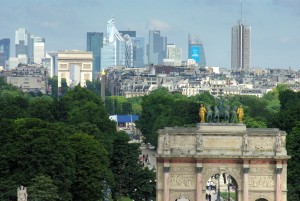 The Historical Axis of Paris seen from the Louvre - French Moments