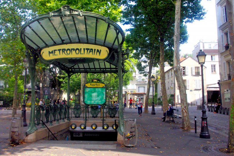 The Abbesses métro station in Montmartre - French Moments
