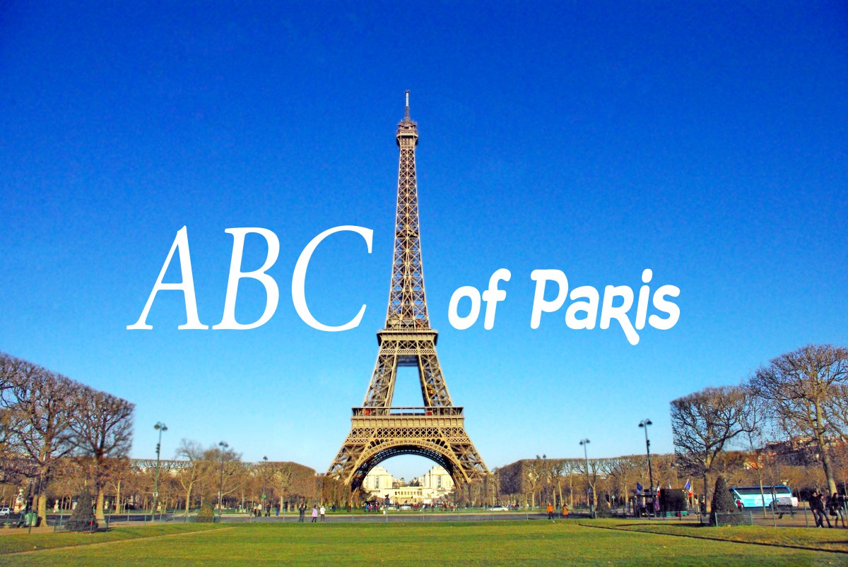 Parisian landmarks with the ABC of Paris - French Moments