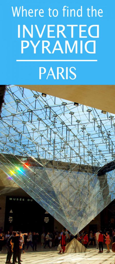 Where to find the inverted pyramid of the Louvre - French Moments