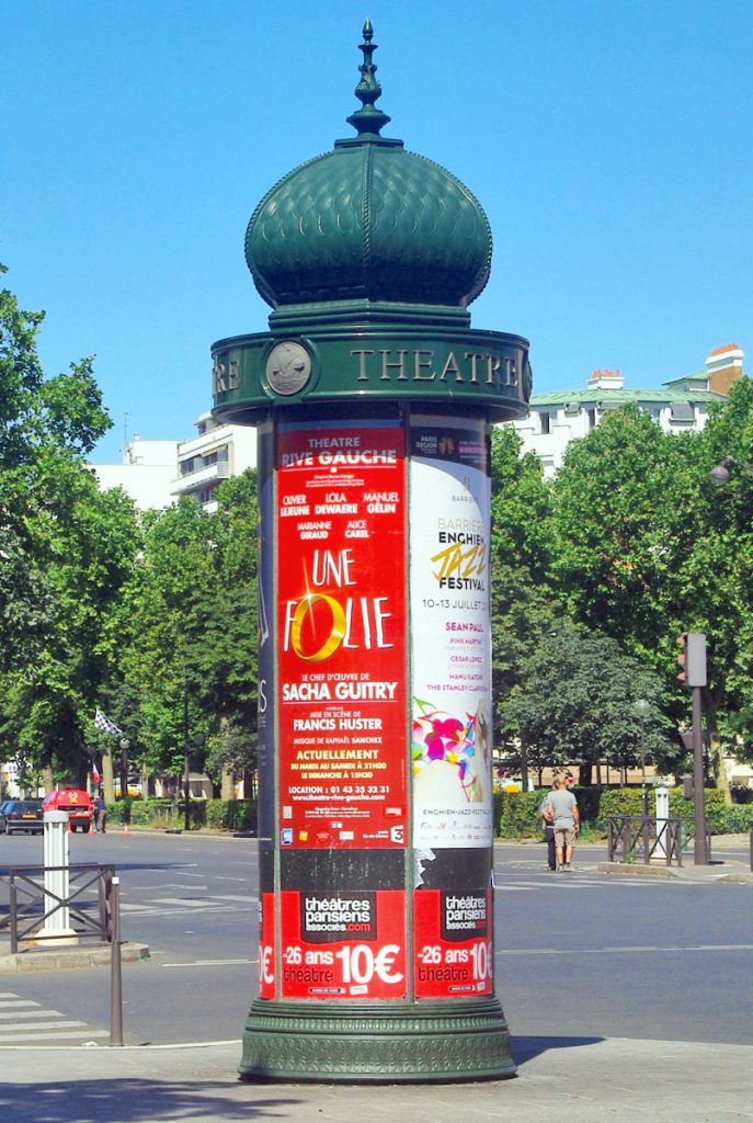 Why the Morris Column is an iconic image of Paris - French Moments