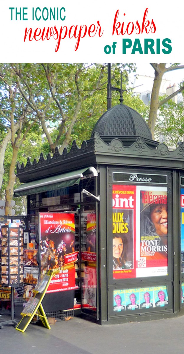 The iconic newspaper kiosks of Paris - French Moments