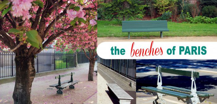 What is the story behind the public benches of Paris? - French Moments