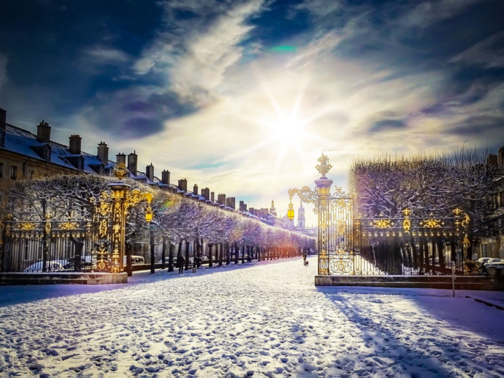 Discover the historic city of Nancy in the snow - French Moments