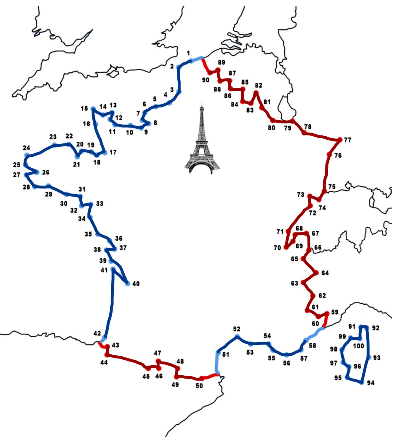 Geography of France Answers - French Moments