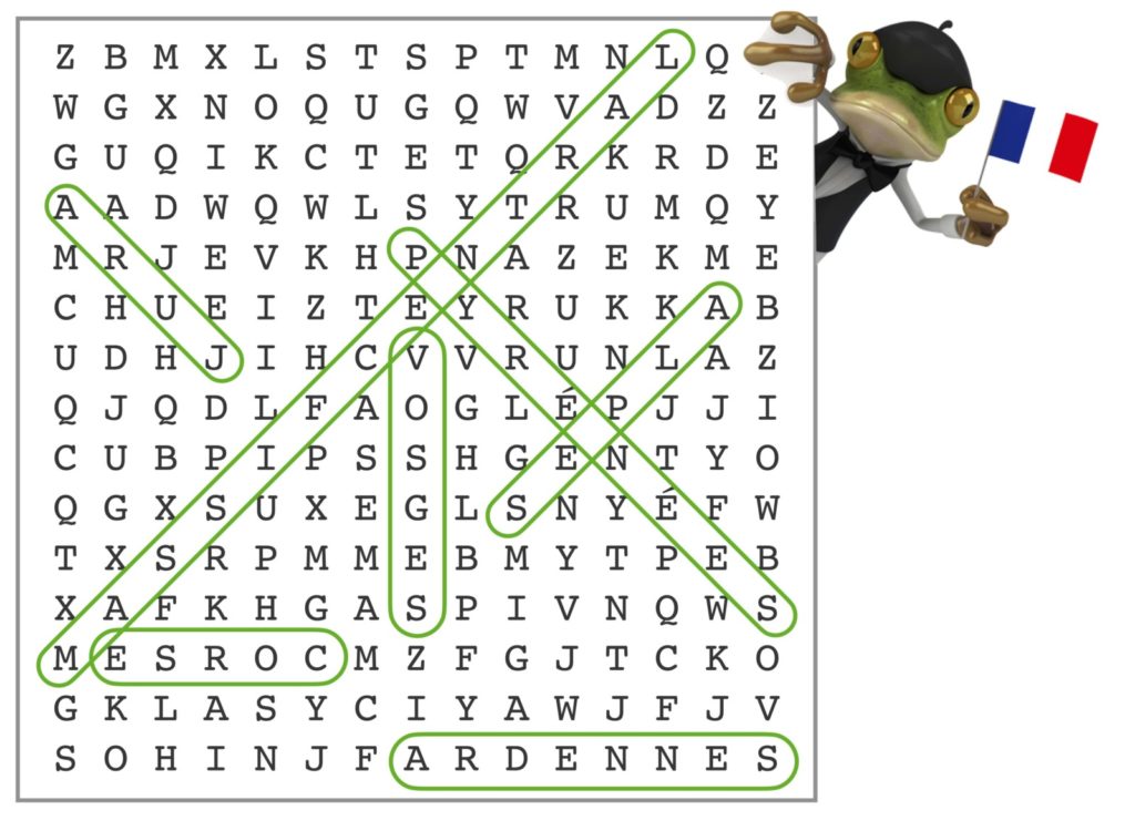 Geography of France Answers - French Moments