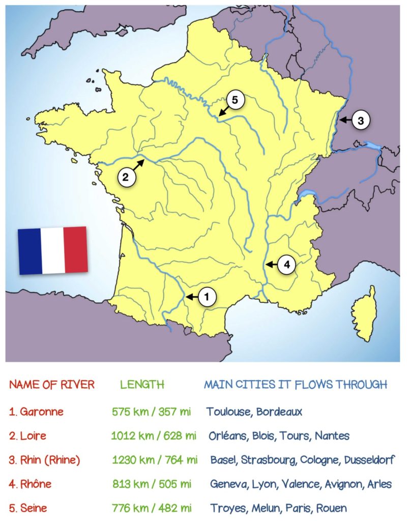 Geography of France Answers - French Moments