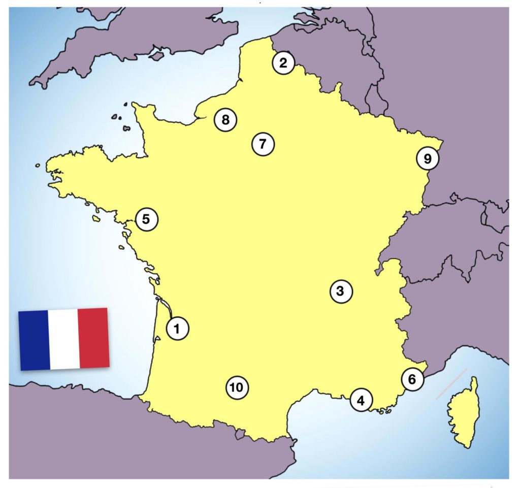 Geography of France Answers - French Moments