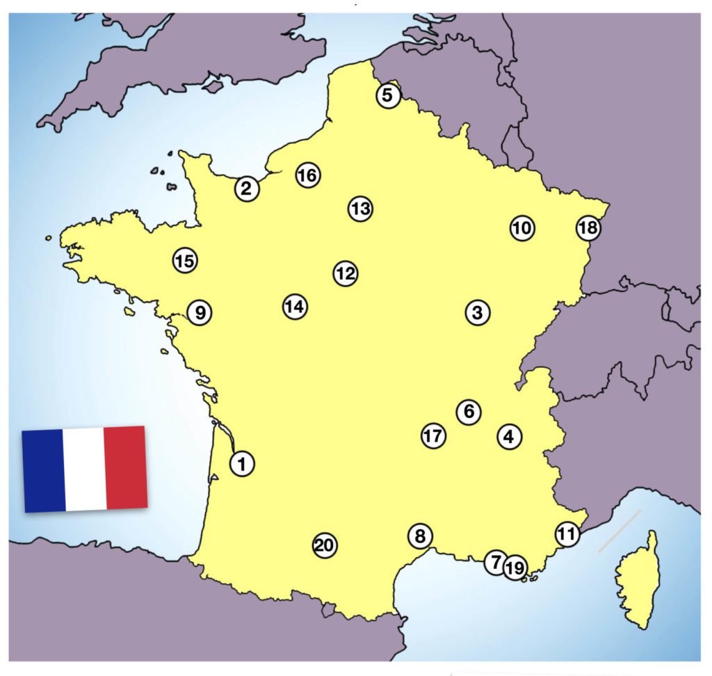 Geography of France Answers - French Moments