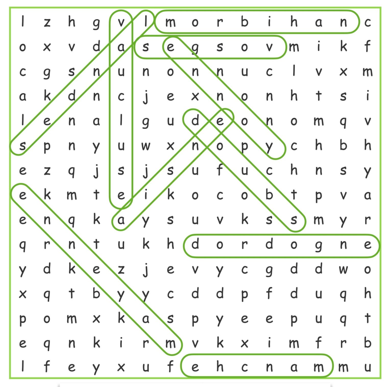 Geography of France Answers - French Moments