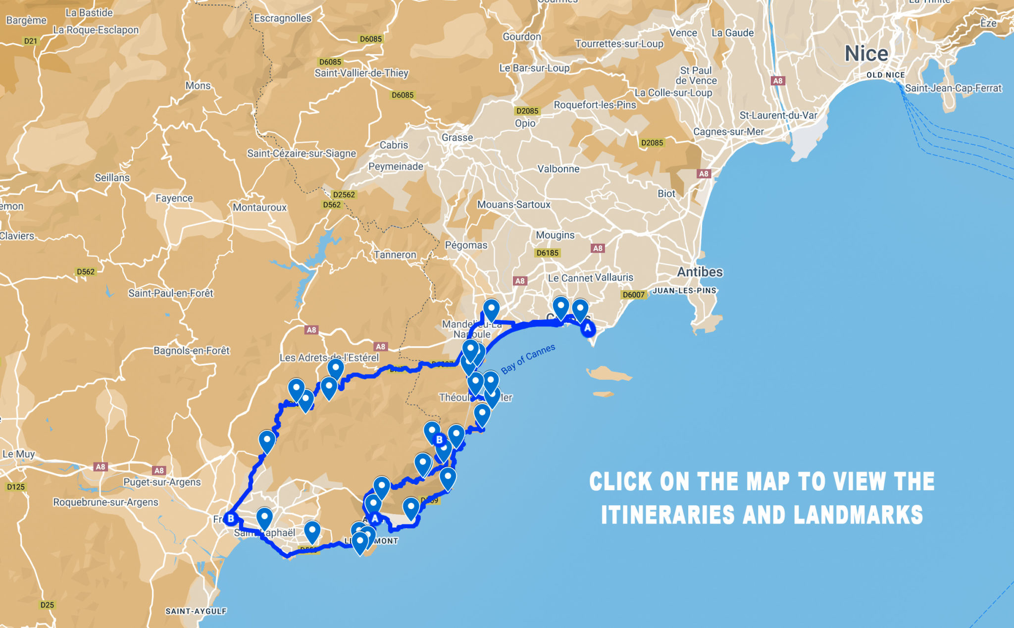 The Esterel Corniche Road: A Scenic Journey - French Moments