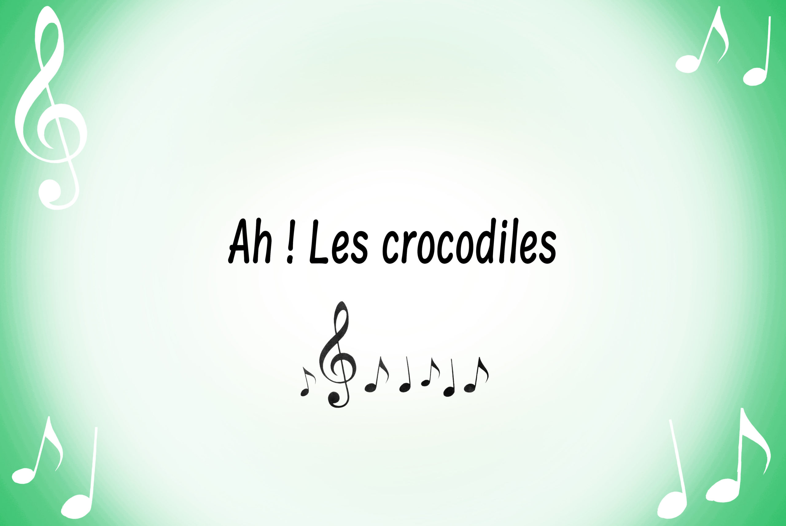 Ah Les crocodiles - French Moments