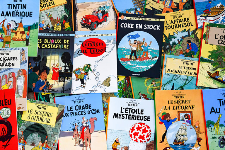 The Adventures of Tintin Complete Collection in French - French Moments